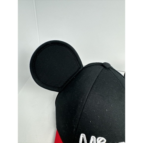 Disney | Accessories | Disney Youth Its Mickey Ear Hat Black Red New ...